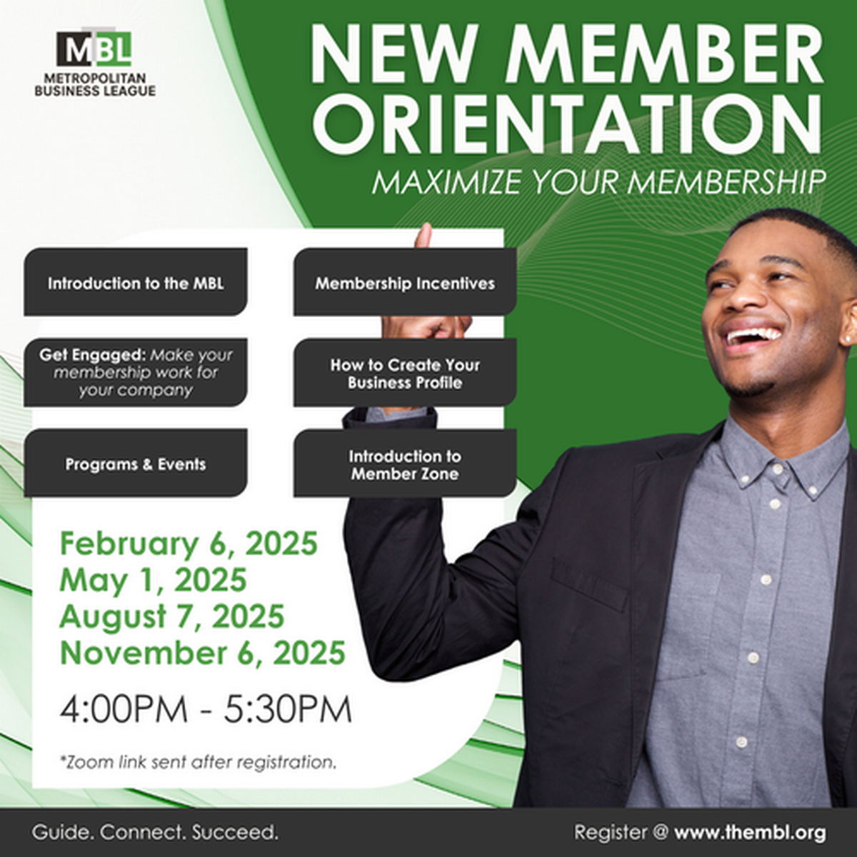 Virtual New Member Orientation - May 2025 - May 1, 2025 - Events